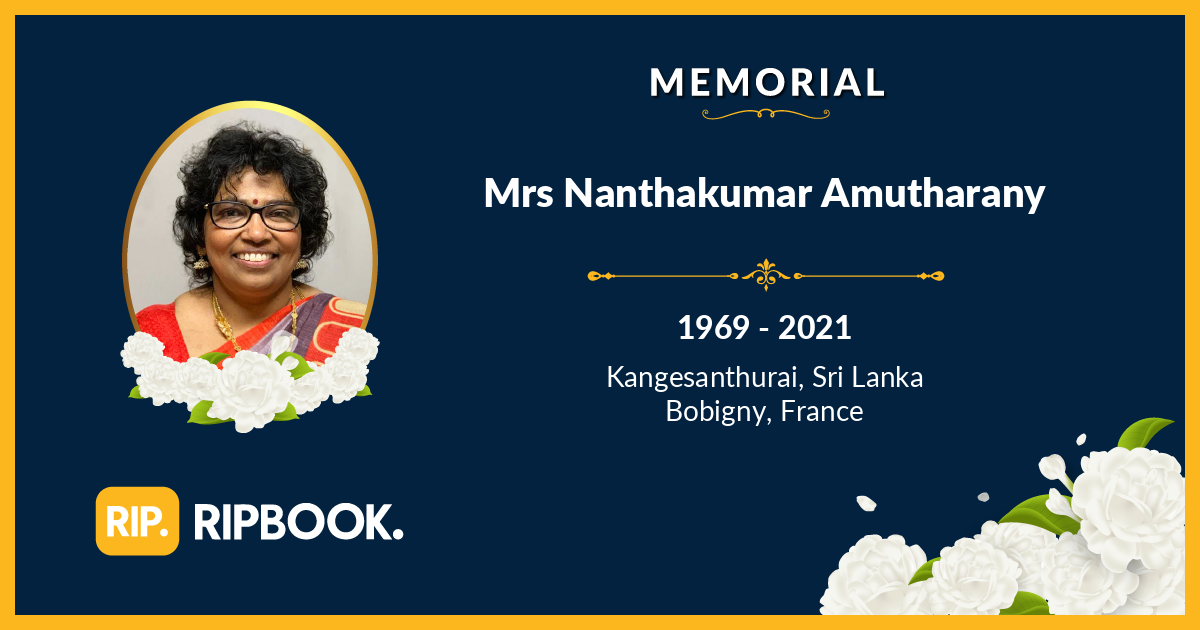 Tribute for Late Nanthakumar Amutharany (Usha) By Classmaid Of ...