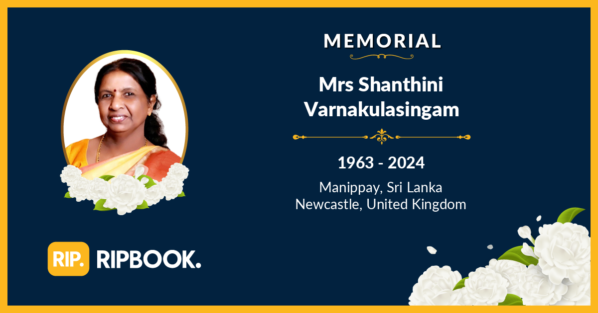 Tribute for Late Shanthini Varnakulasingam (Dusha) By Friend - RIPBook