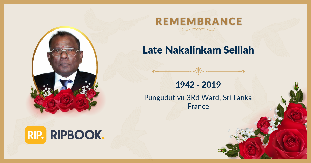 Late Nakalinkam Selliah - 7th Year Remembrance - RIPBook